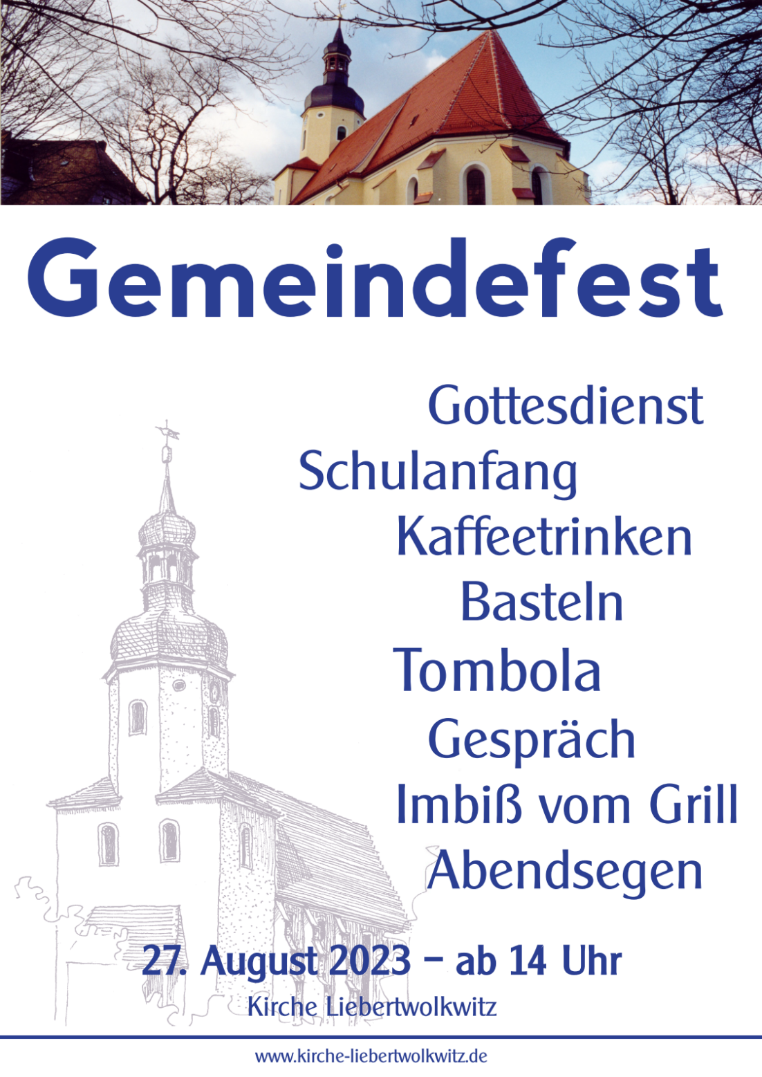 Gemeindefest am 03. Juli 2021 | Ev.-Luth. Kirchgemeinde Liebertwolkwitz